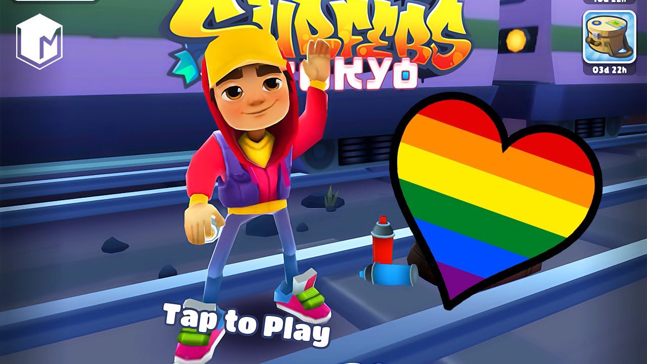 Subway Surfers Tokyo - LGBT Pride Jake - YouTube