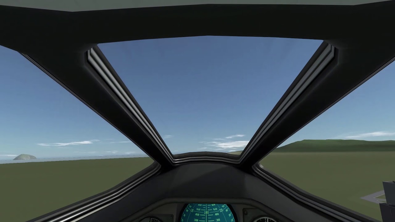 First person flight KSP - YouTube