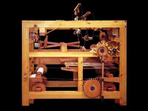 Telaio automatico per tessitura di LEONARDO - YouTube