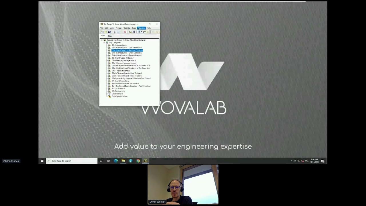 GLA Summit 2021: 10 things to know (or more) about events in LabVIEW ...