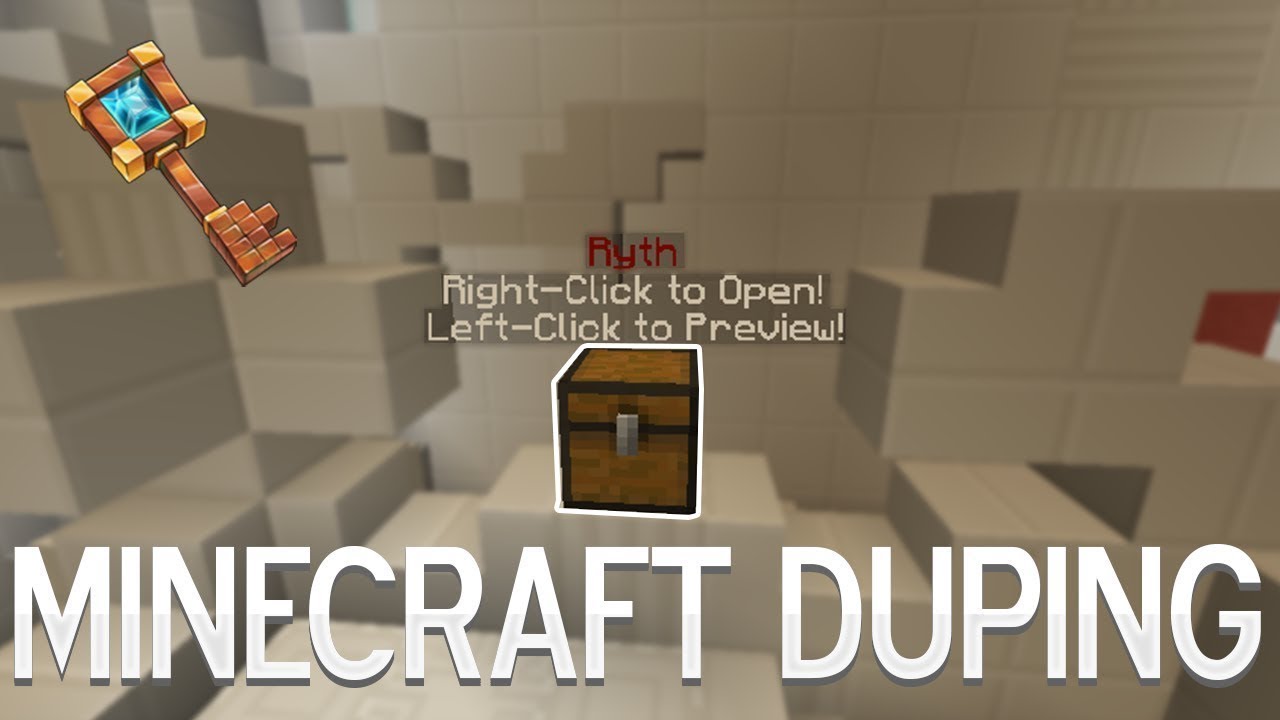 MINECRAFT SERVER DUPING, DUPING DIAMONDS BLOCKS, RANKS, CRATE KEYS AND ...