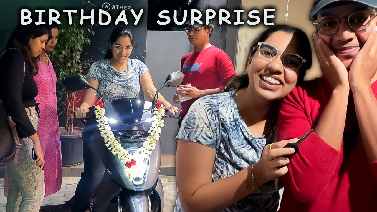 Surprising Hamsi on her Birthday 🎈🎂 - YouTube