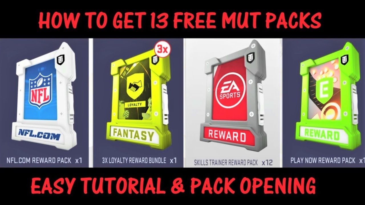 Madden 19: How To Get 13 Free Packs Before Starting MUT! Plus Pack ...