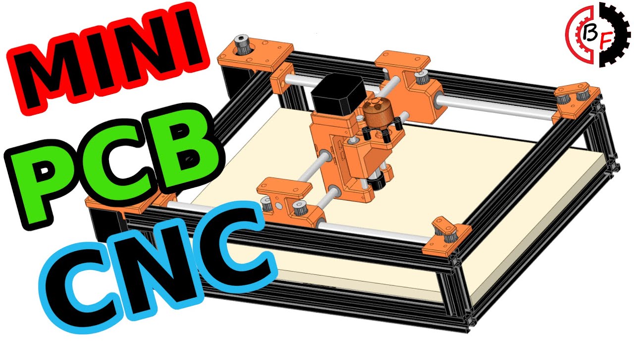 #1 Mini PCB CNC Fräsmaschine Konstruktion Leiterplatten fräsen ...