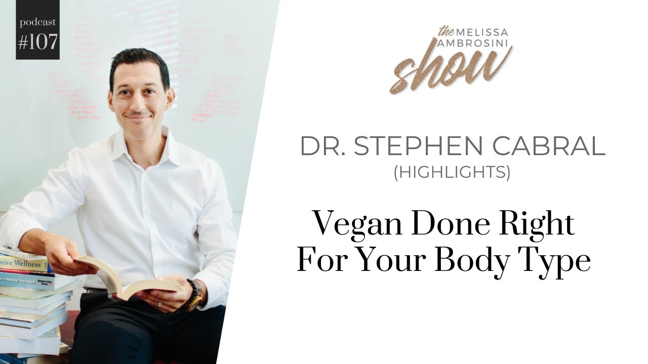107: Vegan Done Right For Your Body Type With Dr Stephen Cabral ...