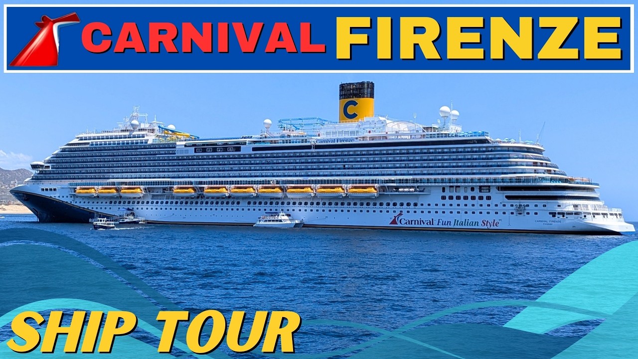 Carnival Firenze Ship Tour - Full Walk-Through 🚢 - YouTube