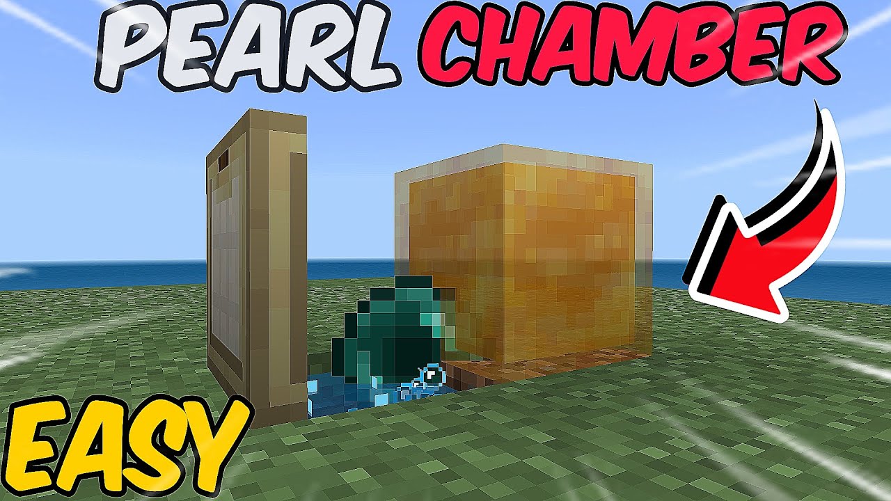 How To Make EnderPearl Chamber In Minecraft ||(JAVA + MCPE) - YouTube