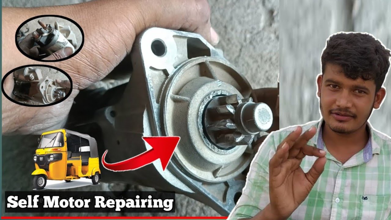 How to repair auto self motor part 2 ! How to repair auto self motor ...