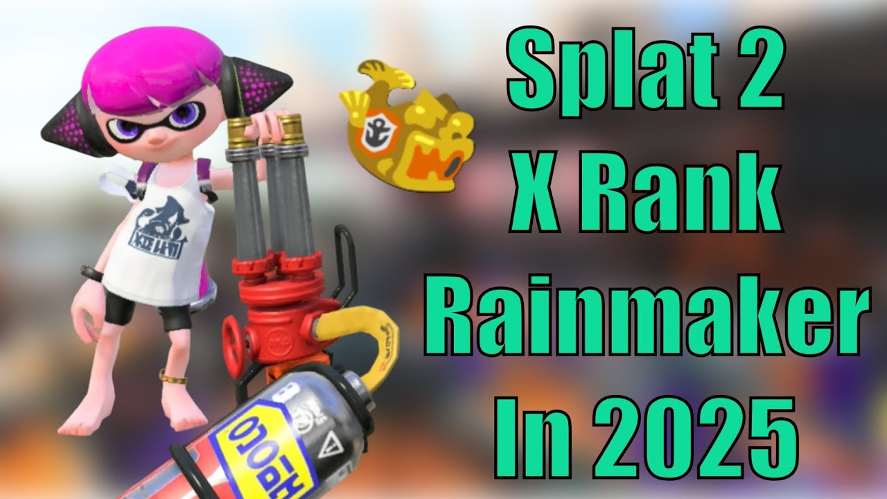 Splatoon 2 X Rank Rainmaker in 2025 - Custom Hydra - YouTube