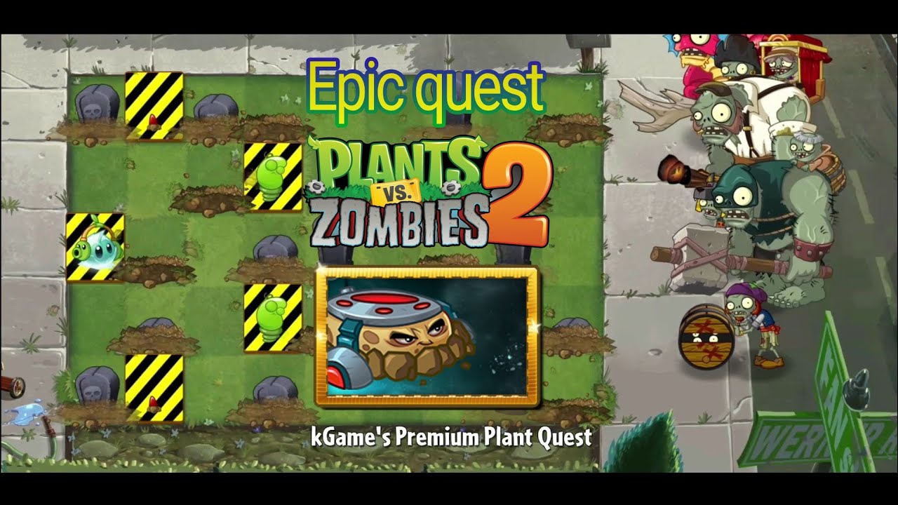 Plants Vs Zombies 2 Teleportato Mine New Plant Epic Quest Youtube