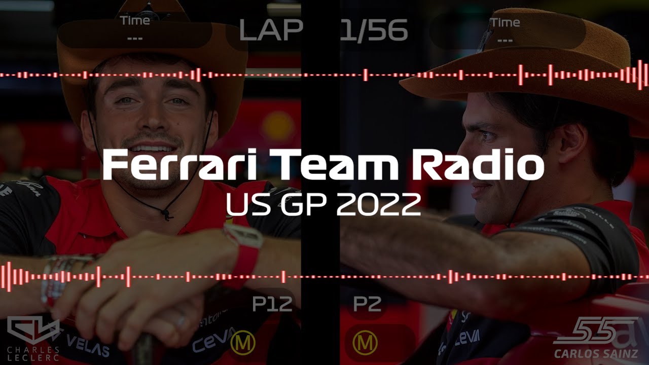 US GP 2022 - Ferrari Team Radio - YouTube