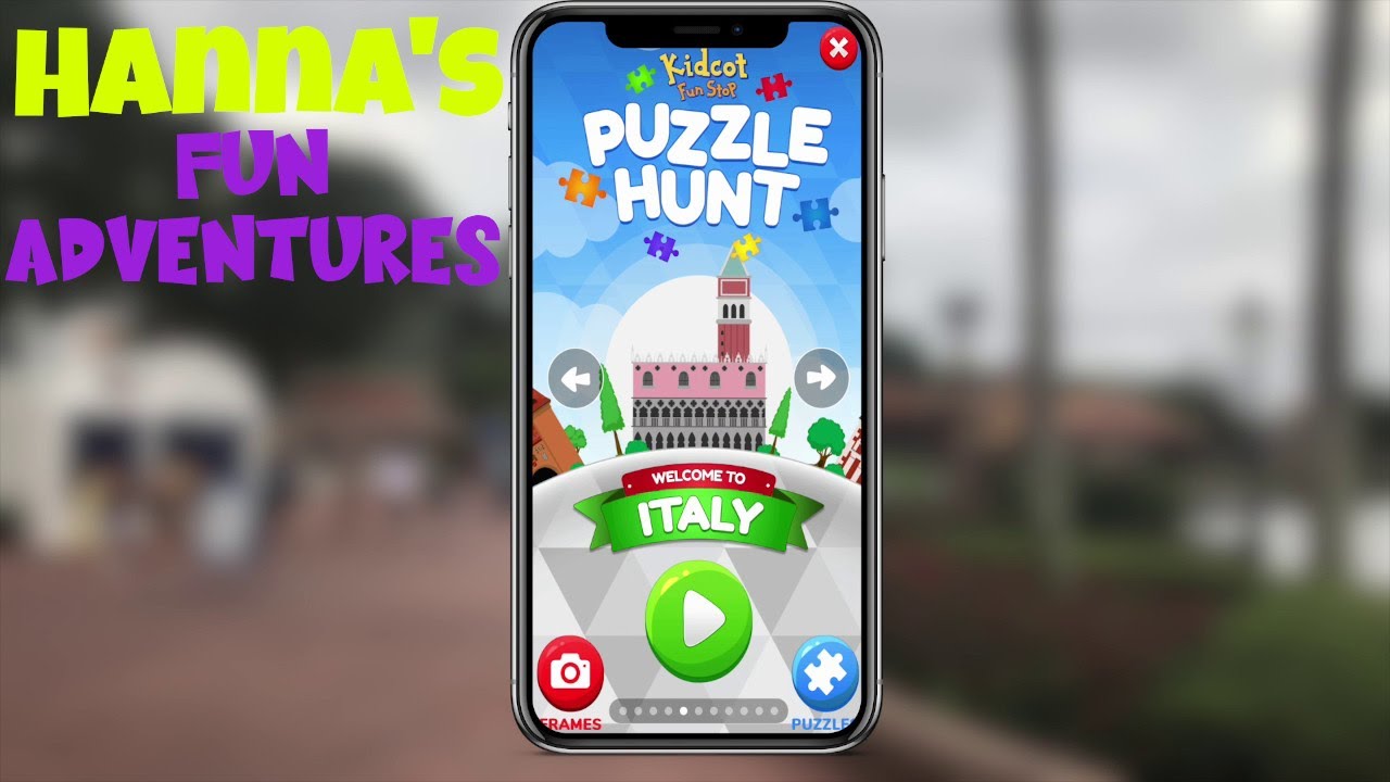 Kidcot Puzzle Search - Epcot - YouTube