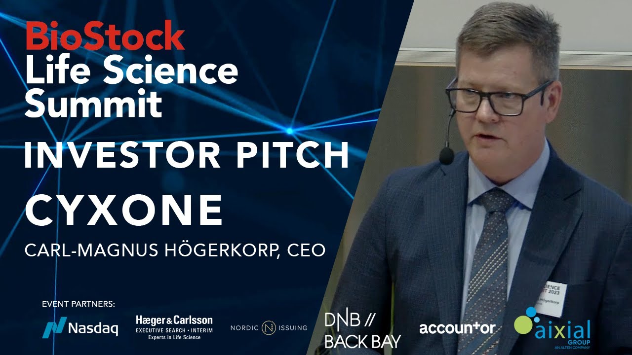 BioStock Life Science Fall Summit | Cyxone | October 2023 - YouTube