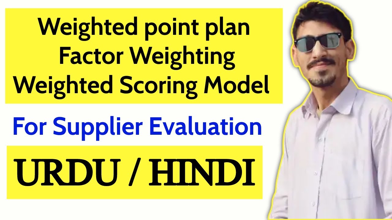 Weighted Point Plan Factor Weighting Weighted Scoring Model For weighted-point-plan-factor-weighting-weighted-scoring-model-for