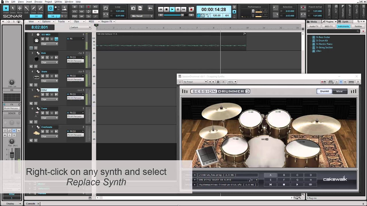 SONAR Steam Edition - Making sounds - YouTube