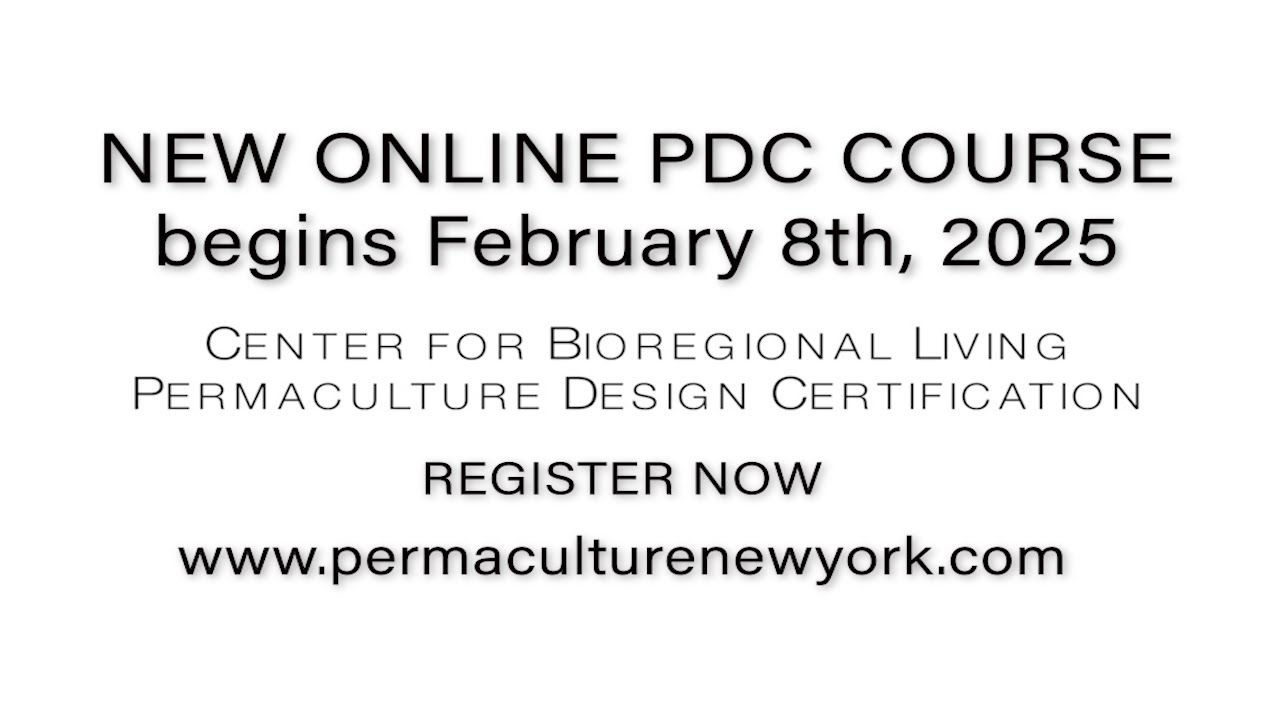 ONLINE PERMACULTURE DESIGN CERTIFICATION COURSES 2025 - ANDREW FAUST ...