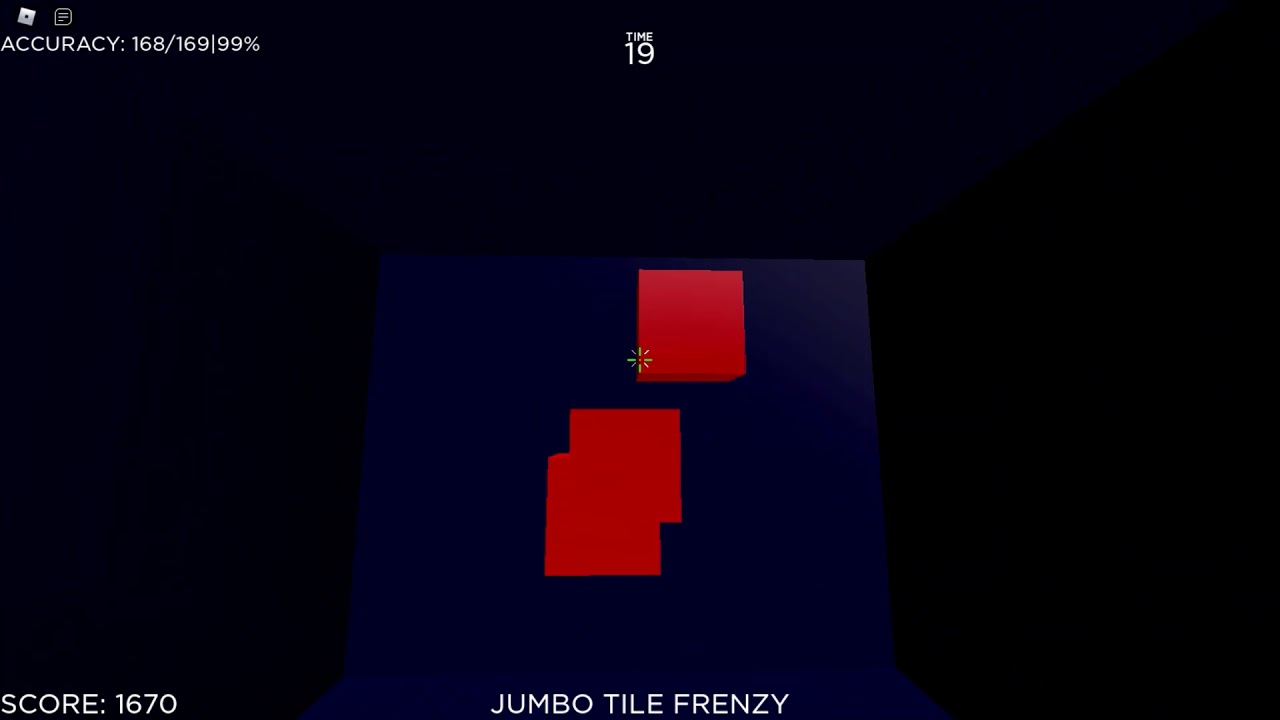 aim training tile frenzy accuracy 99% - YouTube