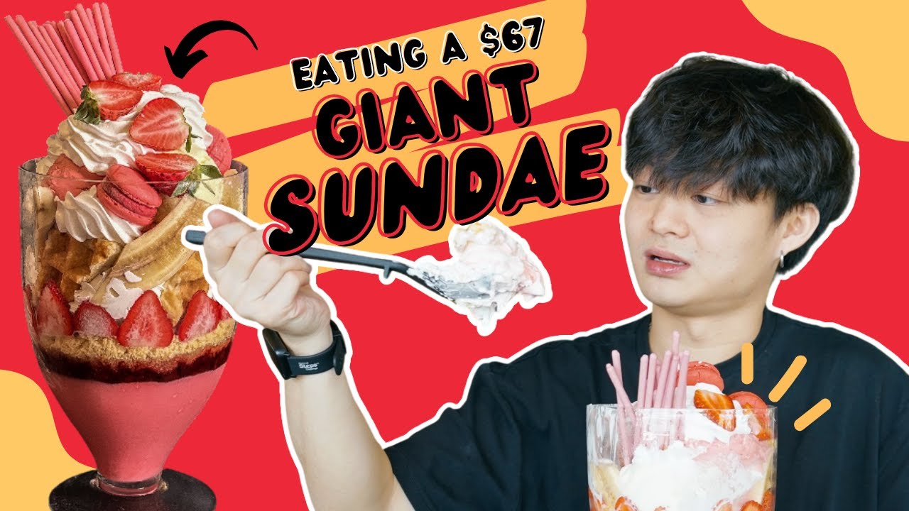 Eating the BIGGEST SUNDAE in Singapore! | UncoverWithMe EP 1 - YouTube