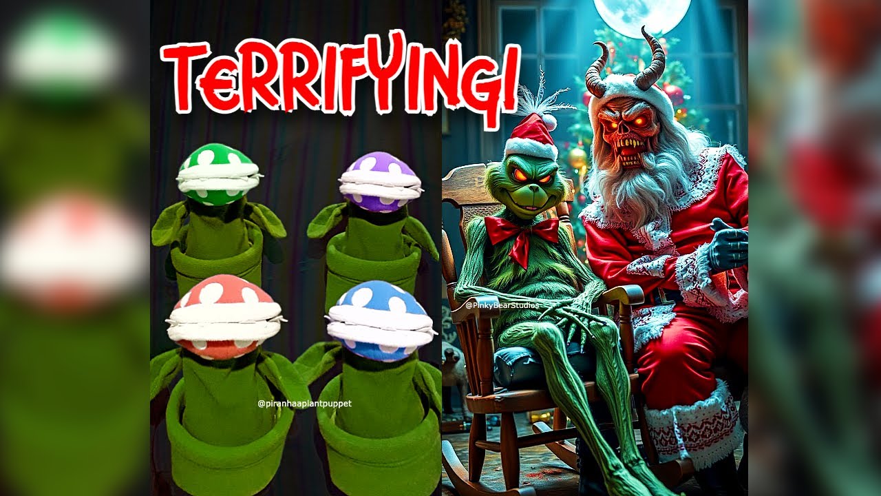 Piranhaa Plants getting SCARED for 20 minutes straight 😟 - YouTube