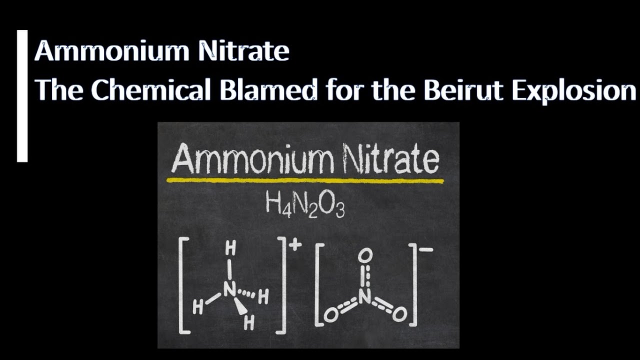 Ammonium Nitrate Structure