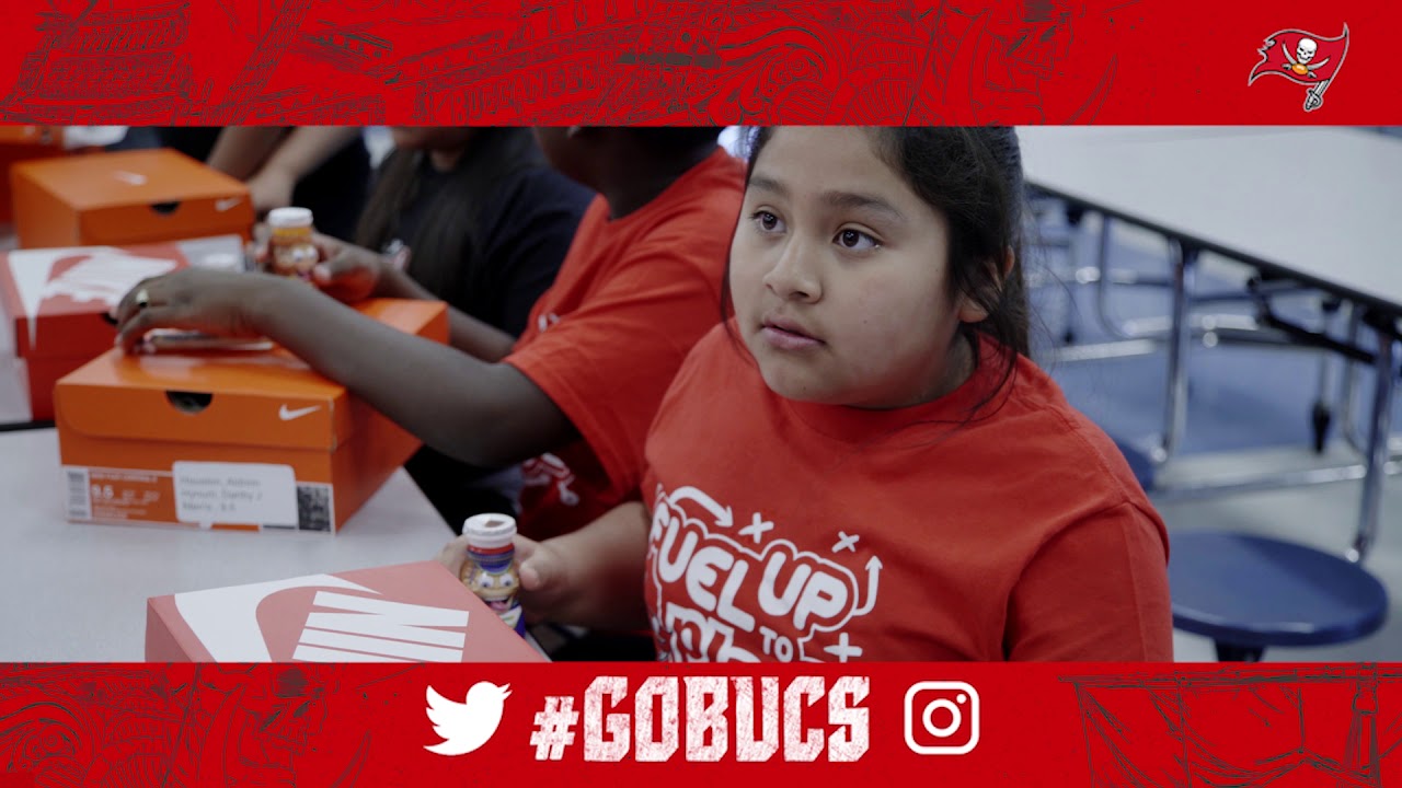 Tampa Bay Buccaneers Hometown Grant Celebration 2018 - Reddick ...
