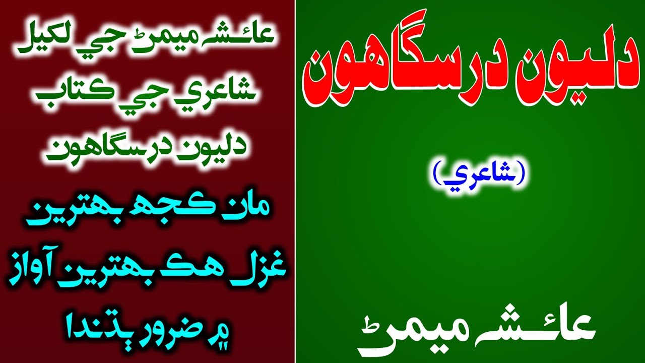 Ayesha Memon Book Dilyoon Darsgahoon | Reading Mehtab | شبانا عالماڻي ...