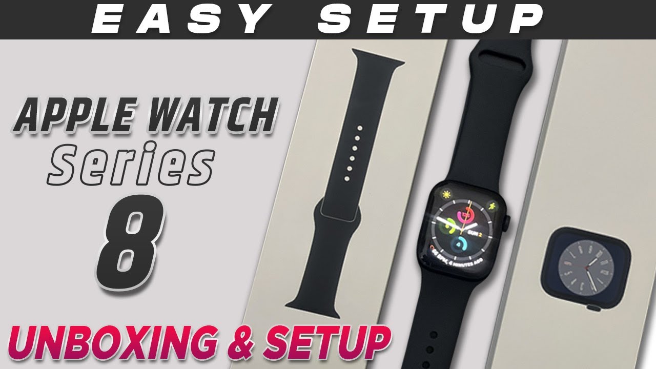 Unveiling the Future: Apple watch unboxing and setup (Midnight Black) I ...