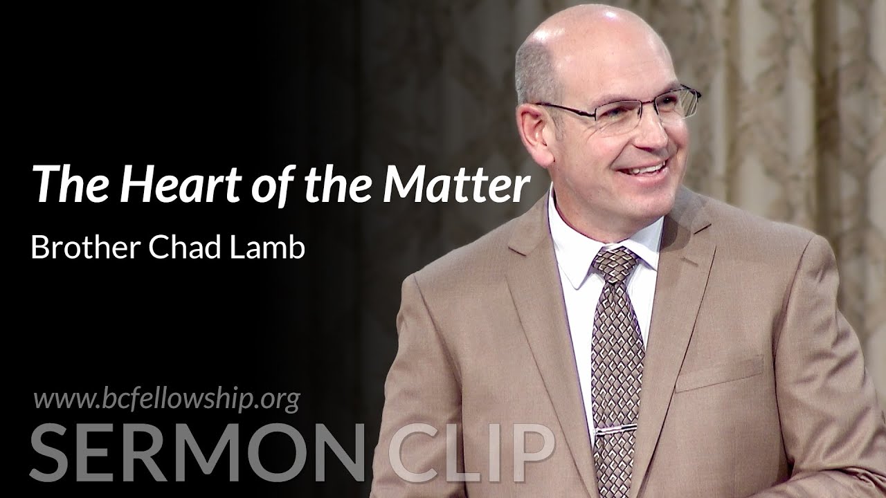 Sermon Clip: 240225 - Chad Lamb: The Heart of the Matter - YouTube