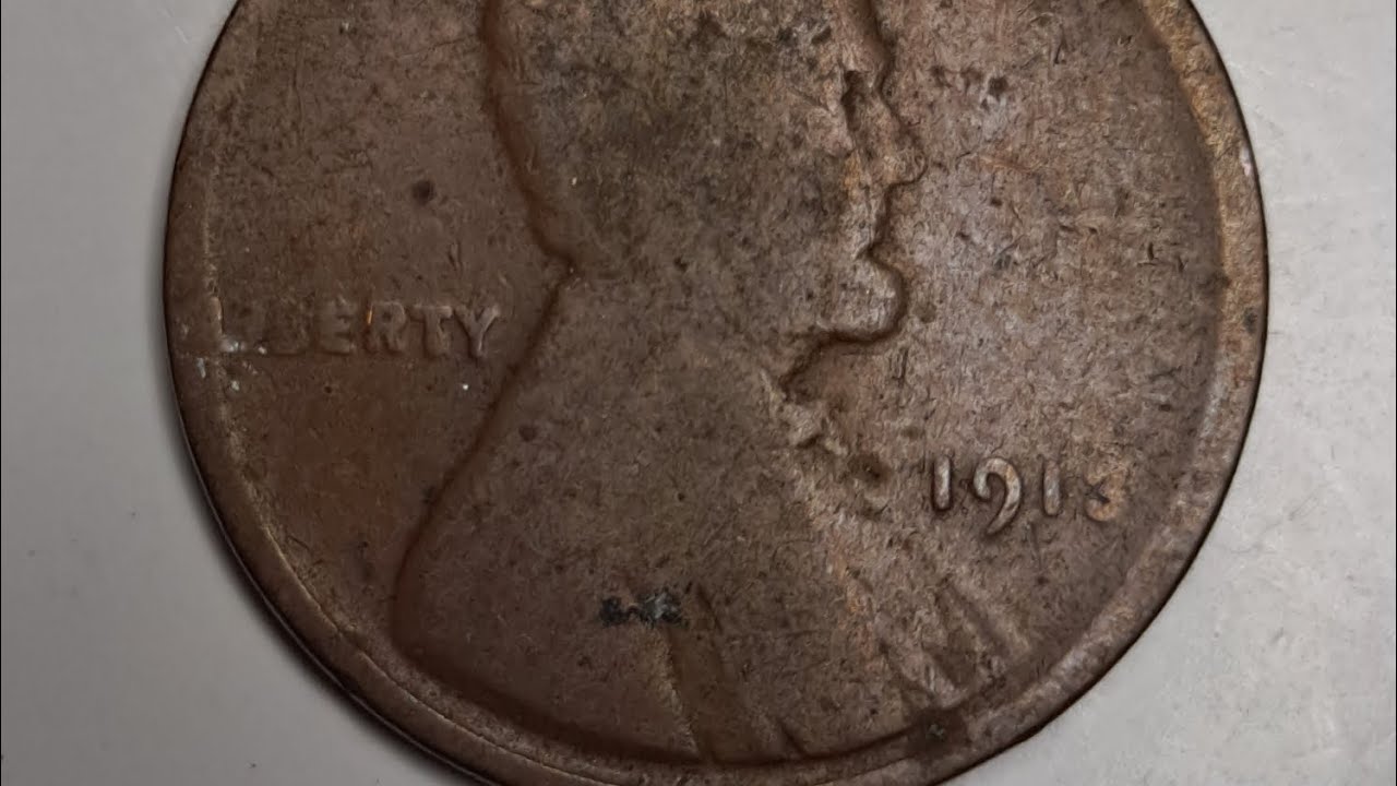 1913 Wheat Lincoln Penny - YouTube