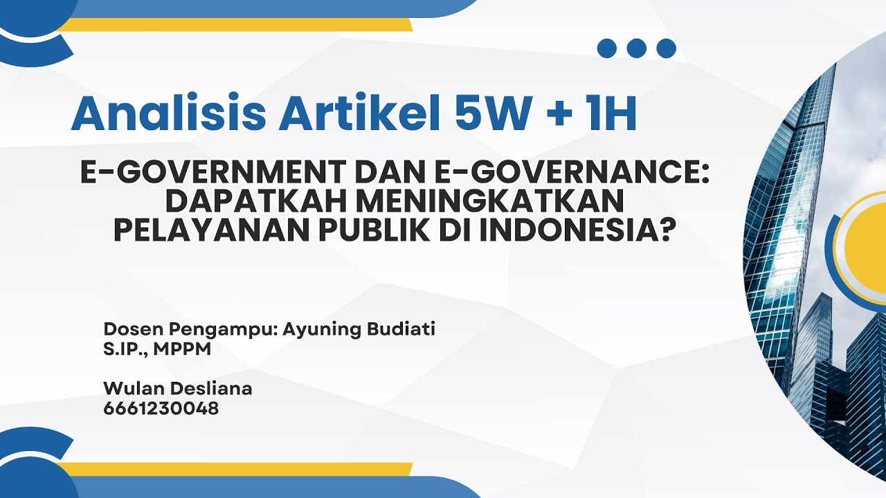 Video Analisis Matriks Weill and Ross Pada Aplikasi Access By KAI dan ...