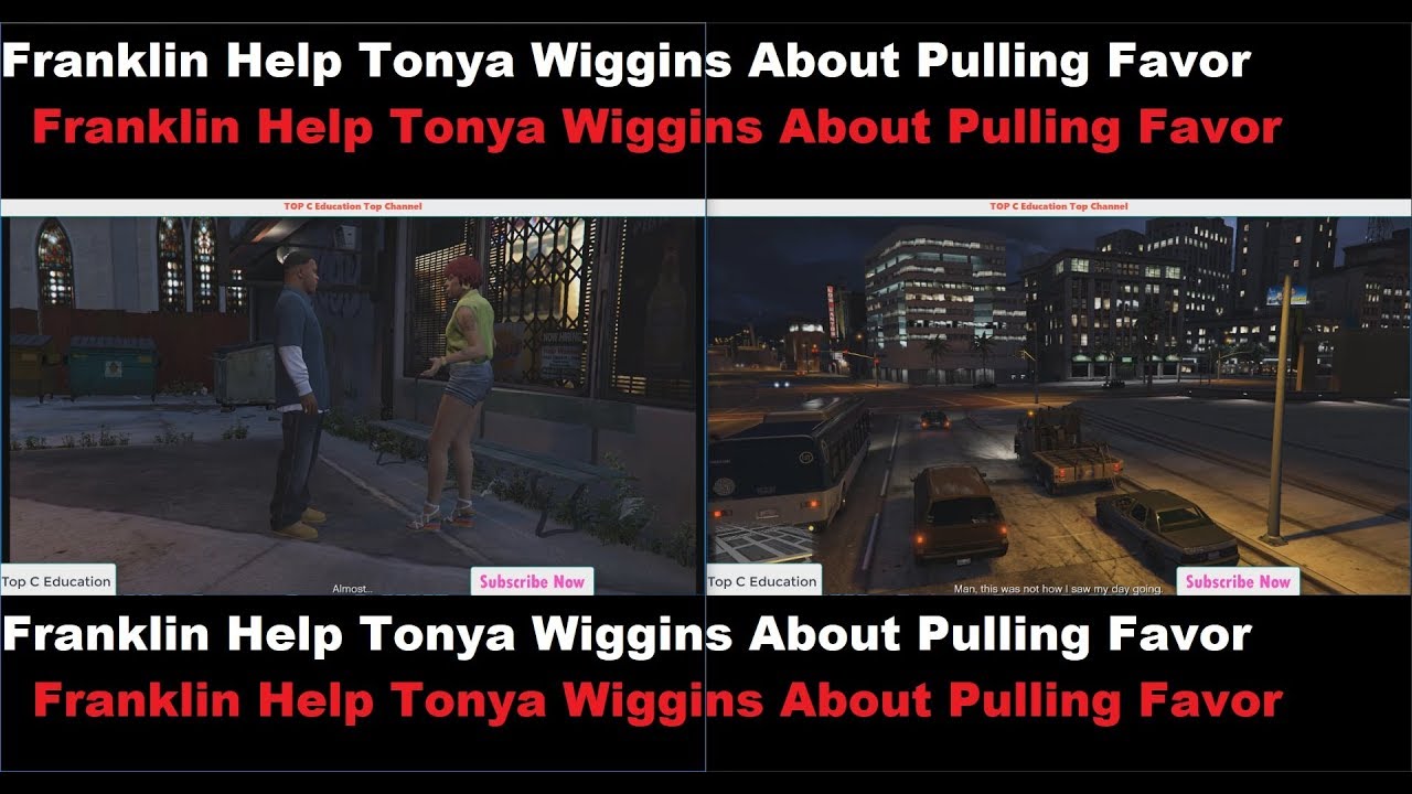 GTA V 5 Mission 3 Full Complete Franklin Help Tonya Wiggins About ...