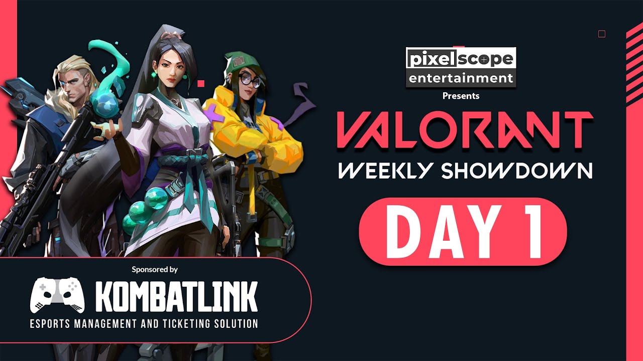 Valorant Weekly Showdown | Day 1 | PixelScope Entertainment - YouTube