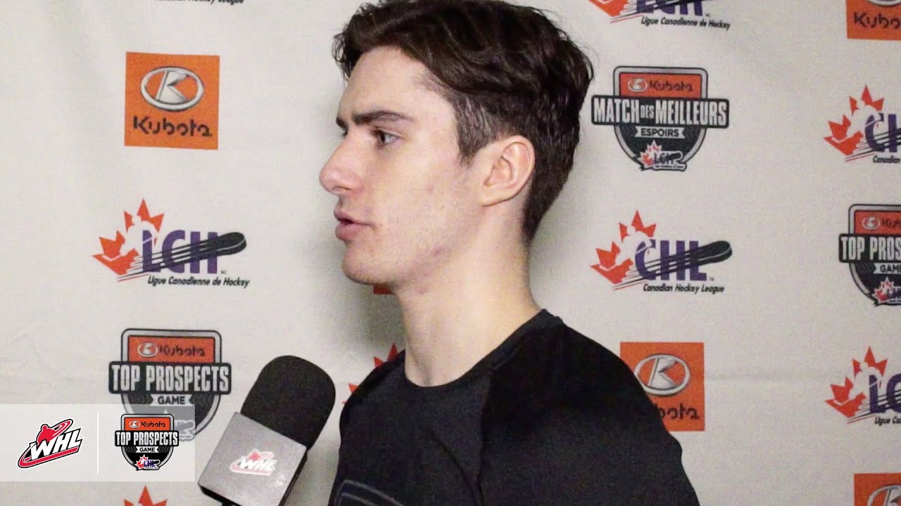 KUBOTA TOP PROSPECTS | Dylan Garand | Post-Game [RAW] - YouTube