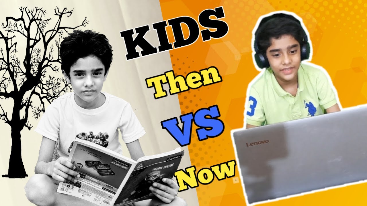 KIDS - Then vs Now | Student life - Then vs Now | Kids 80's vs Now | # ...