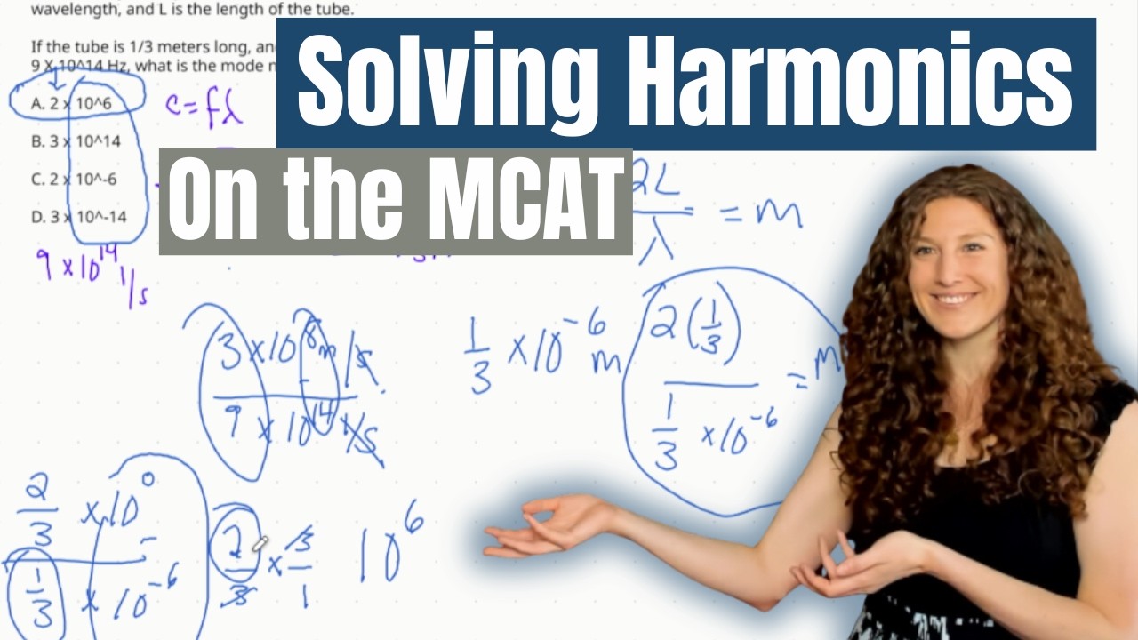 MCAT Physics: How to Solve Harmonics Questions on Test Day - YouTube