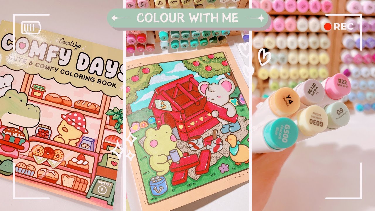 Color with Me: Building a Duck House | Coco Wyo Coloring Book | Ohuhu ...