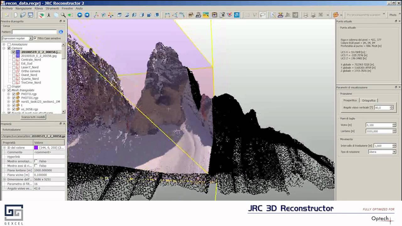 Fusión de datos LIDAR aéreo y terrestre en JRC 3D Reconstructor - YouTube