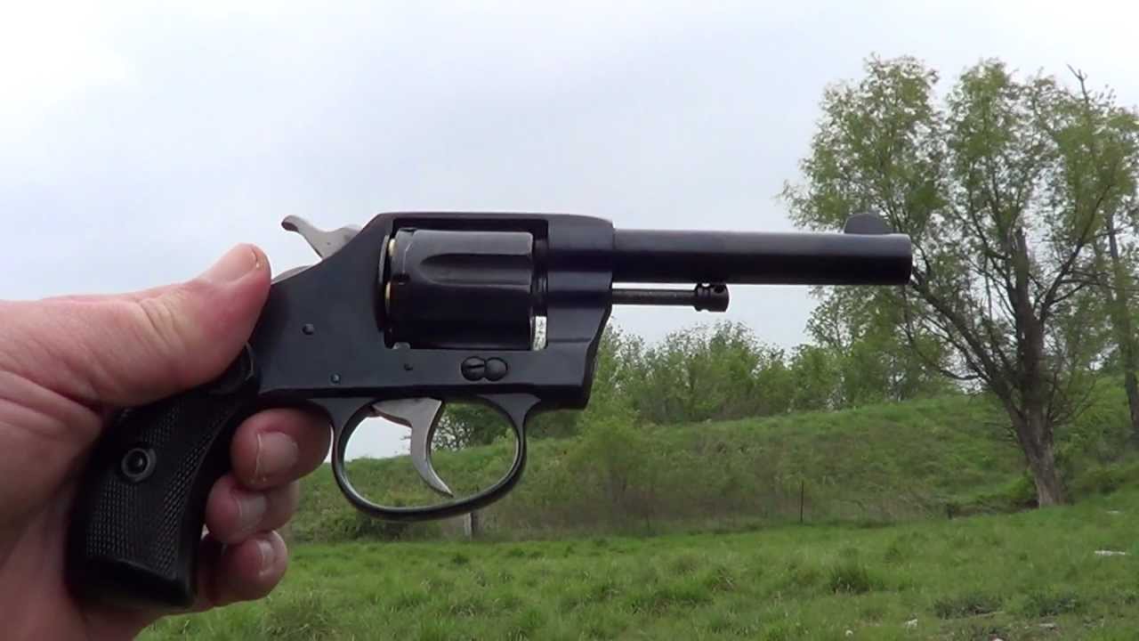 Shooting the Colt New Pocket revolver - YouTube
