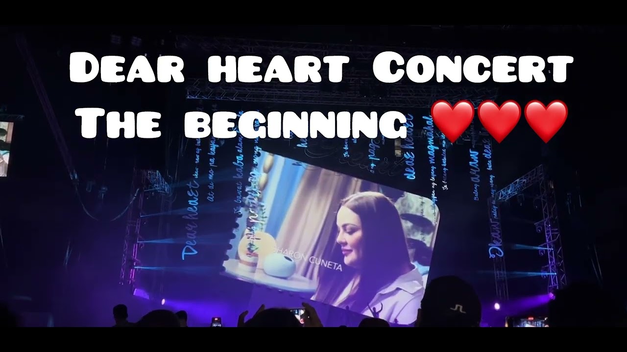 Dear Heart Concert The Beginning ️ ️ ️ - YouTube