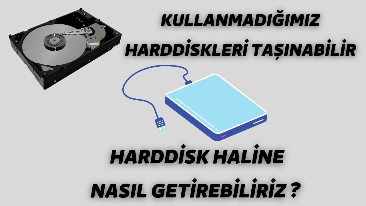 Eski Harddiski Taşınabilir Harddisk olarak kullanmak | Using Old Hard ...