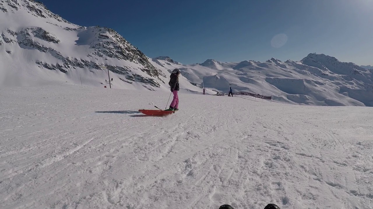 Let the madness begin JET Val Thorens Toboggan run 2018 - YouTube