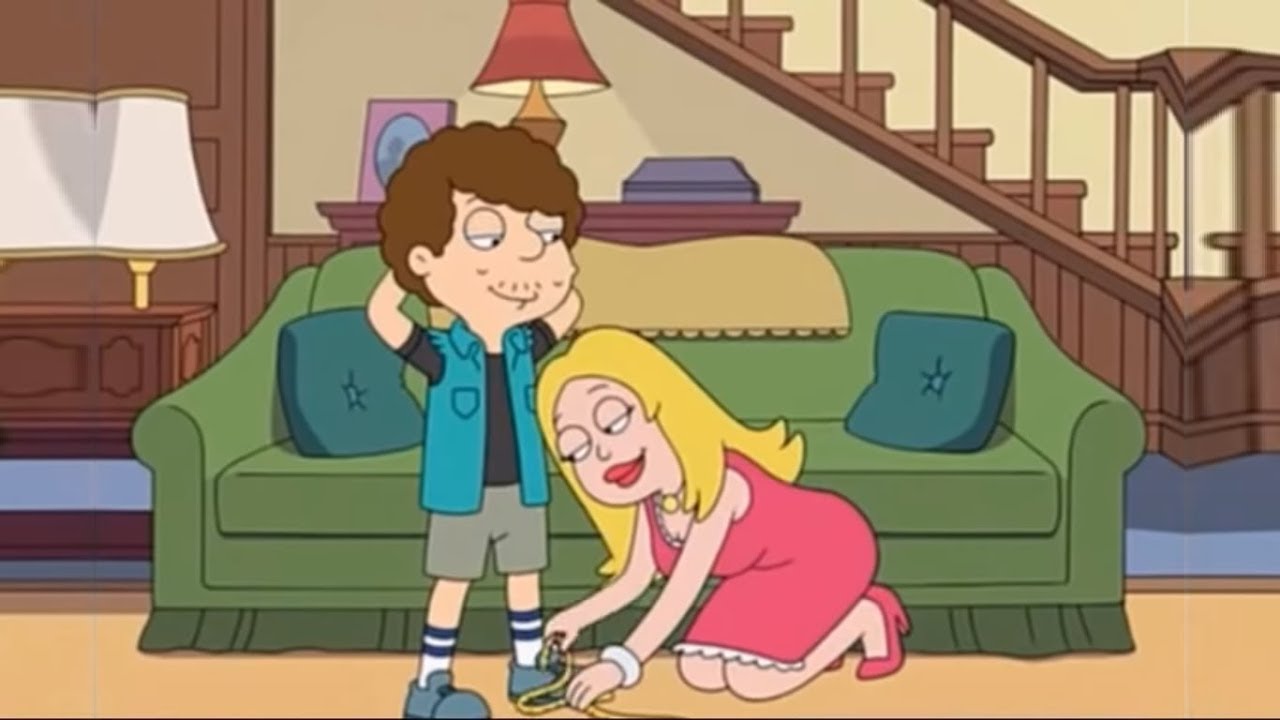 American Dad Steve Vs Snot Las Boobies De Francine Youtube