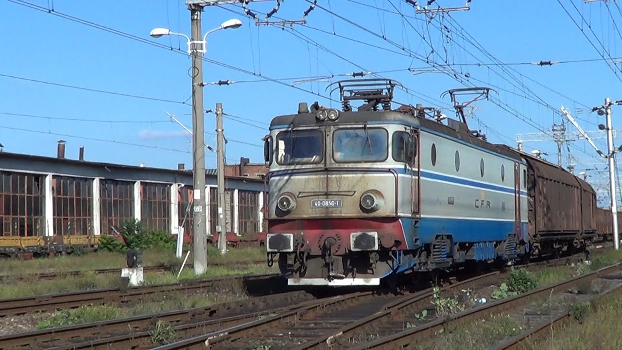 Trenuri marfa CFR Marfa GFR DB Schenker Septembrie Timisoara Nord - YouTube