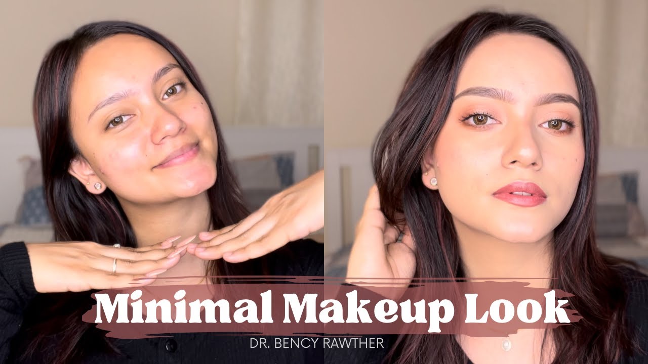 MINIMAL Makeup Tutorial 2023 | How makeup looks in real life🤷🏻‍♀️ # ...