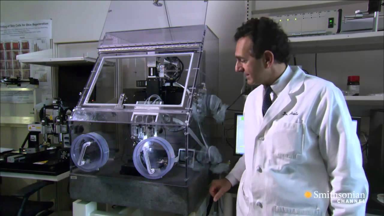 Using a 3D Printer to Make Human Body Parts - YouTube