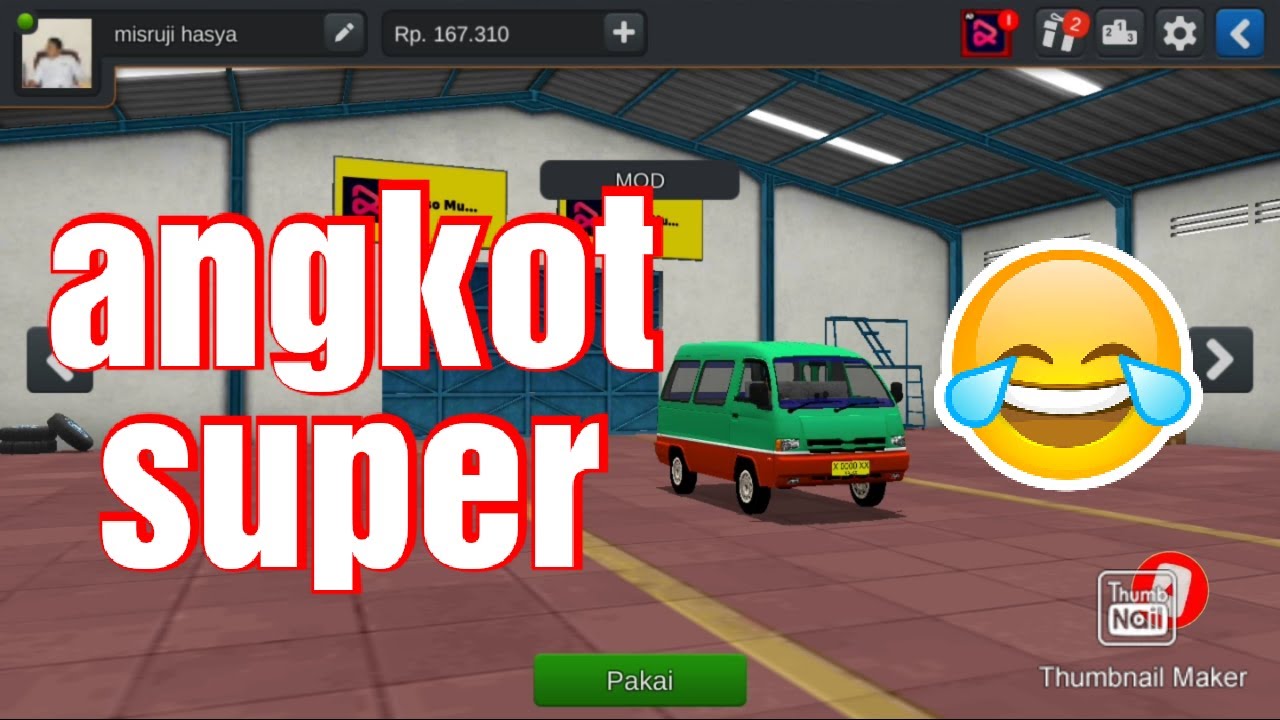Cara dapat Angkot Super - Bus Simulator Indonesia - YouTube