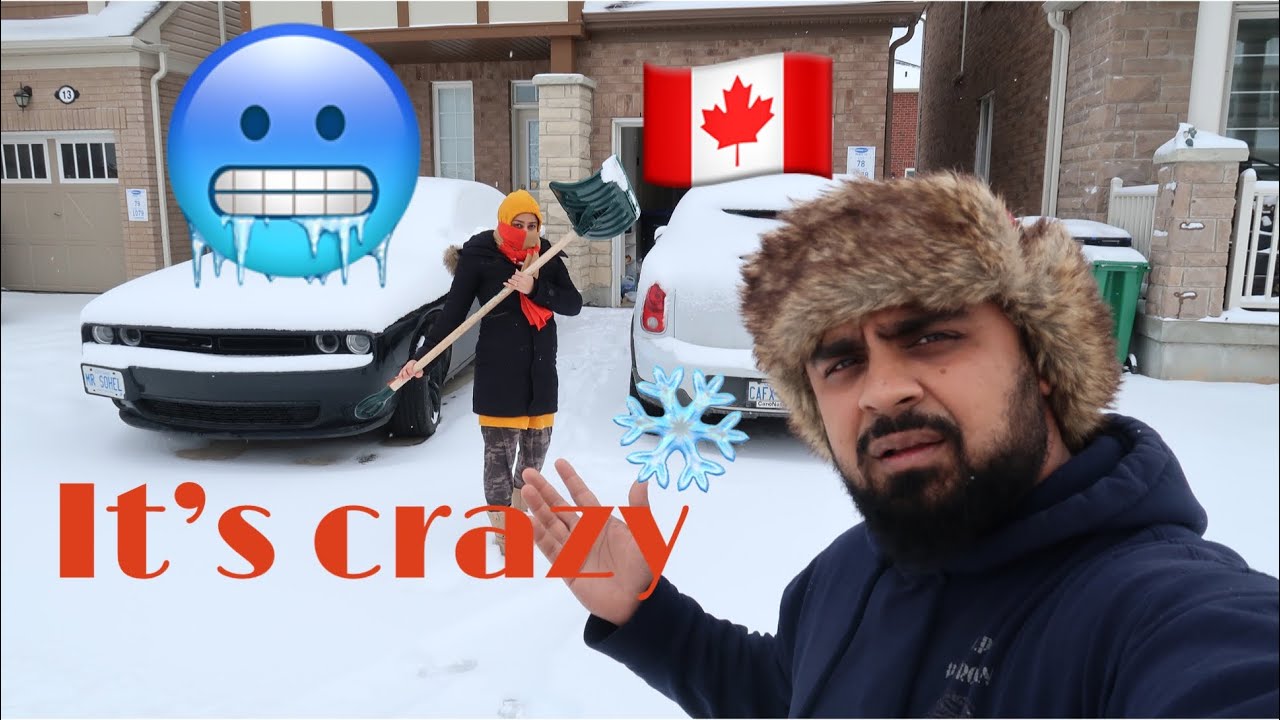 Crazy Snow Storm in Canada On Christmas Day 2020 - YouTube