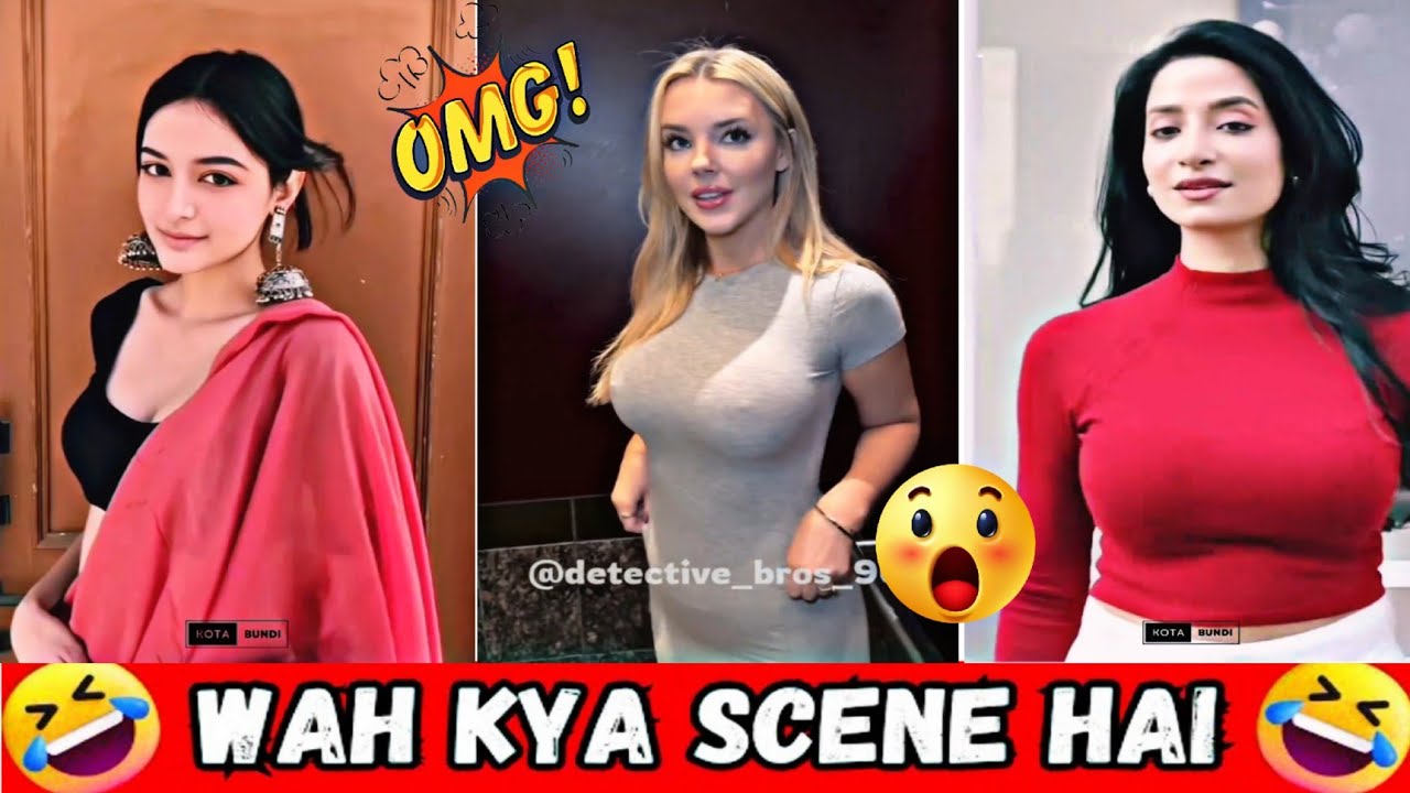 इसे नहीं देखा तो कुछ नहीं देखा 🍑🍌 girls funny reels 😂 trending girls video 🤯 crazy vines - YouTube