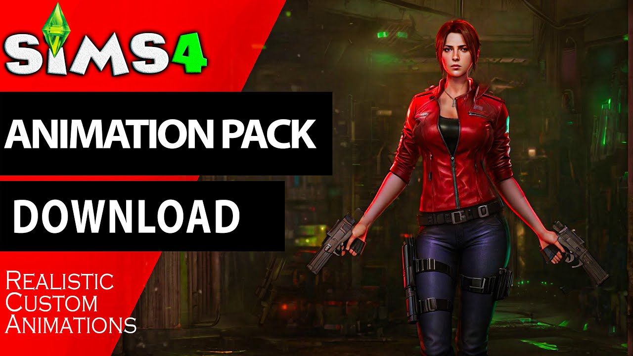 Sims 4 Female Shooter Animation pack Download - YouTube
