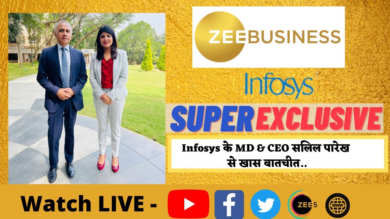 Infosys MD & CEO Salil Parekh in Exclusive Conversation With Zee ...